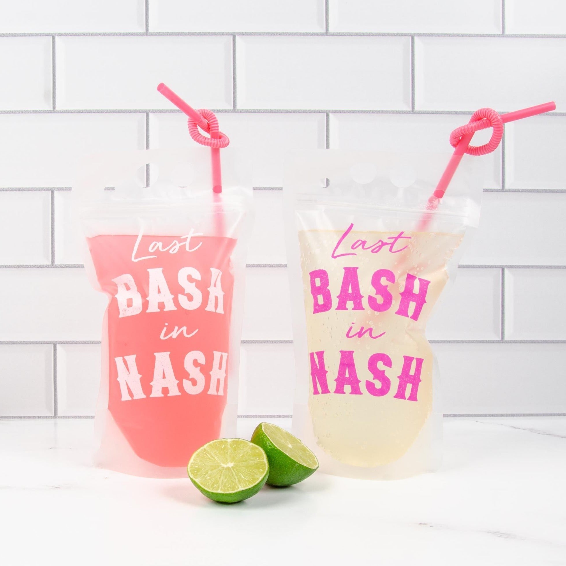Last Bash In Nash Bachelorette Party Drink Pouch | Stag & Hen